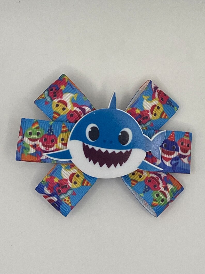 Mini Ribbon Bows Finding Nemo, Baby Shark, Little Mermaid, My Little ...