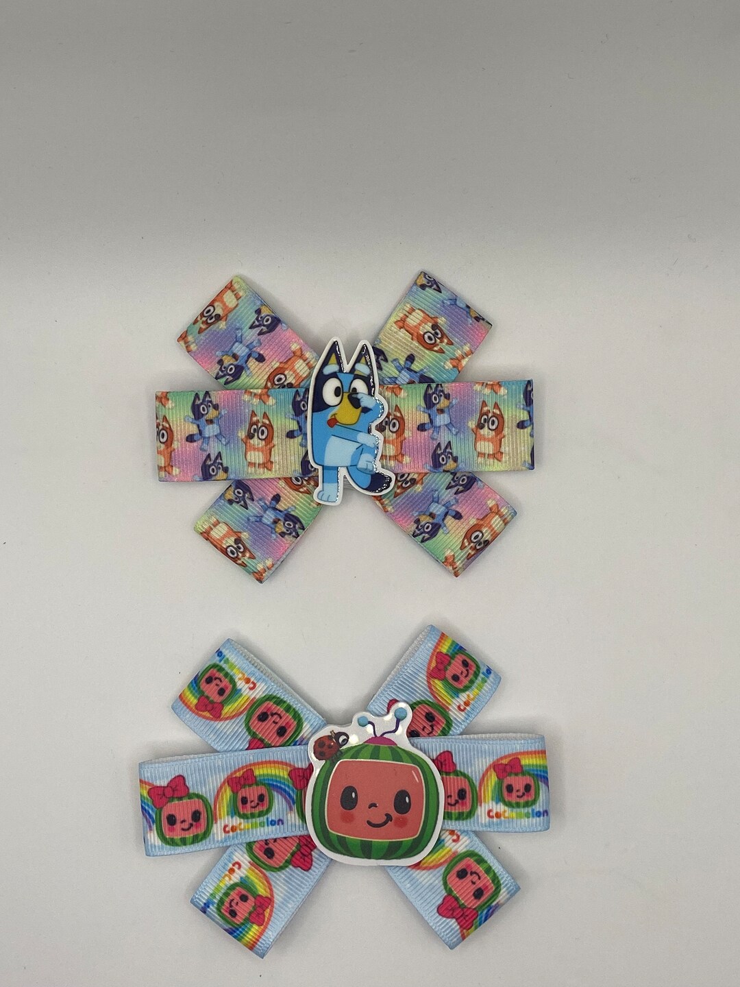 Ribbon Bow Bluey, Cocomelon - Etsy