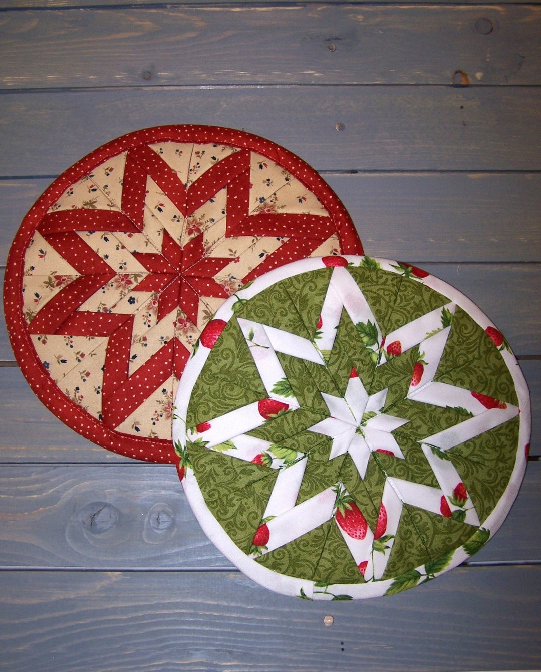 Pdf/pattern/folded Star Heat Resistant Trivet ET - Etsy