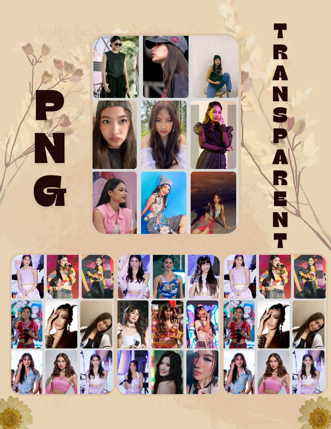 BINI Digital Stickers Bini Group Postcards Collections Cellphone ...