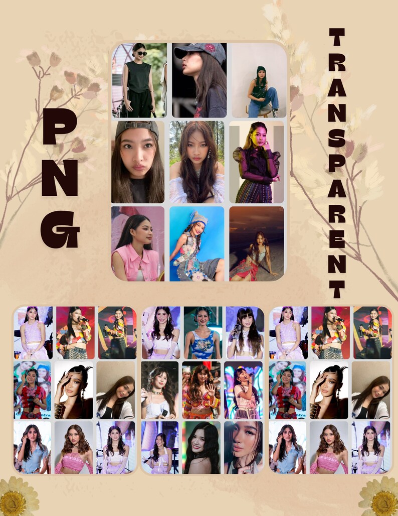 BINI Digital Stickers Bini Group Postcards Collections Cellphone ...