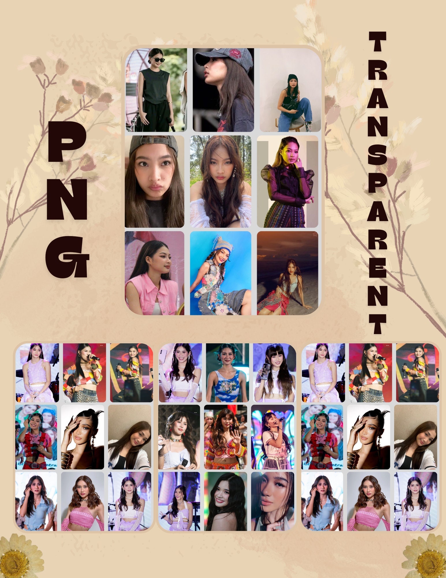 BINI Digital Stickers Bini Group Postcards Collections Cellphone ...