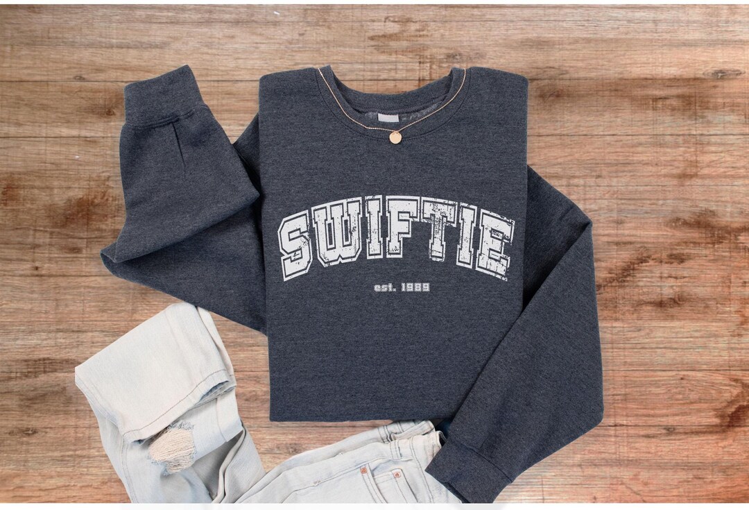 Swiftie Sweatshirt Est 1989 Personalize Gift for Swiftie, in My Swiftie ...