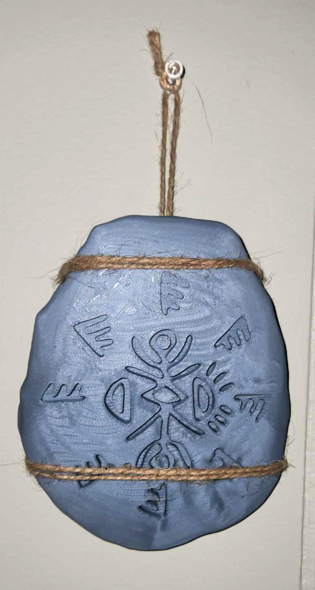 Hanging Talisman Wrapped in Natural Jute Cord to Hang Inside at Your ...