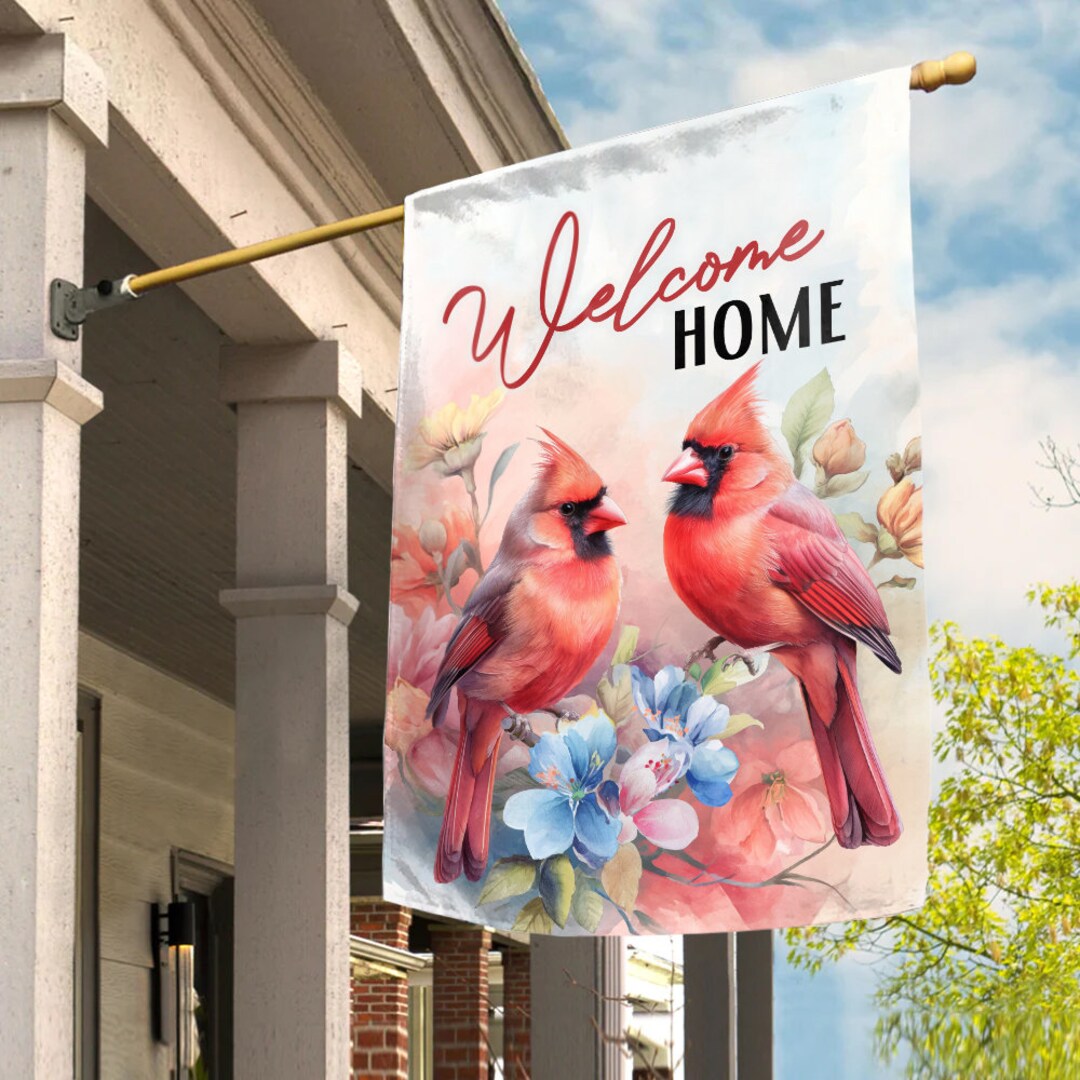 Custom Garden Flag, Bird Flag, Animal Flag, Decoration Gift, New Home ...