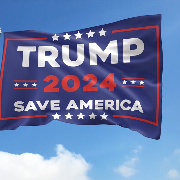 Trump 2024 House Flag - Etsy