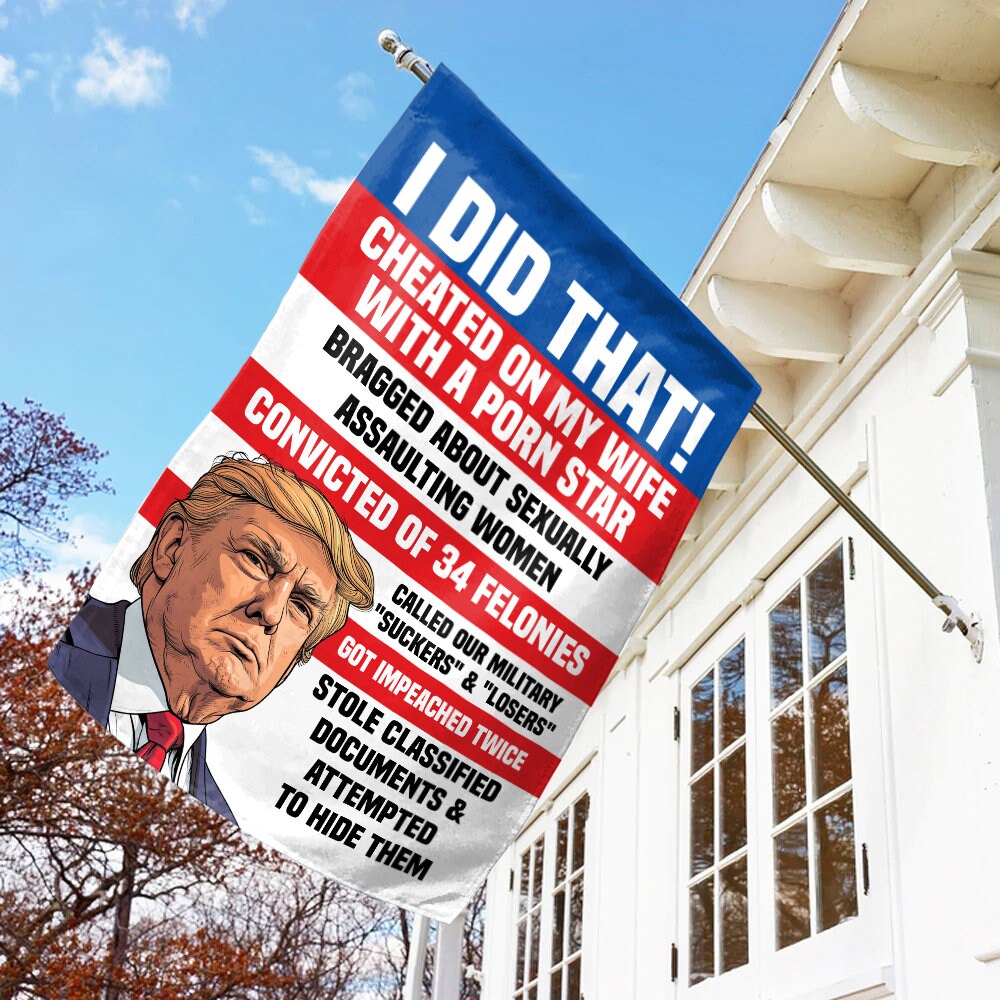 Funny Trump Flag, Trump Flag, Funny Trump Flag, Political Flag ...