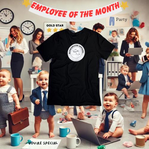 Employee of the Month BOXY T-shirt Tshirt Comfyt-shirt Gift for Him ...