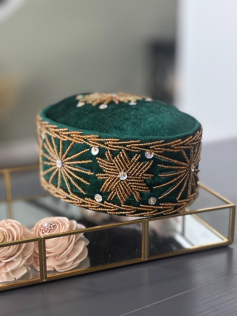 Odogwu Nigerian Royalty Hat. African Ghana/nigerian Traditional ...