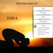 Isha Prayer Sheets - Etsy