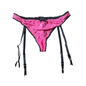 Pink Garter Victoria Secret - Etsy