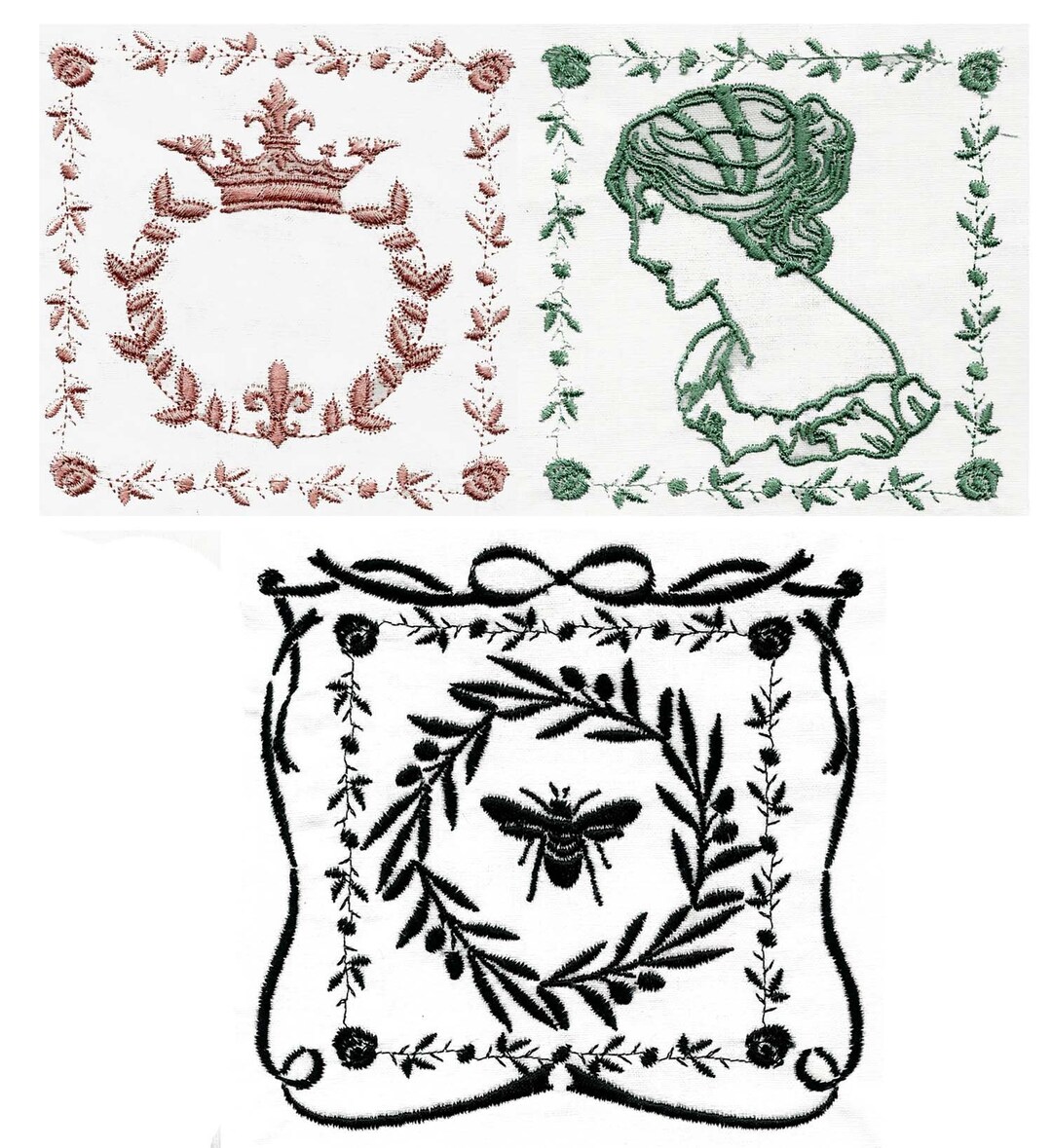 TOILE QUILT Machine Embroidery Designs - Etsy