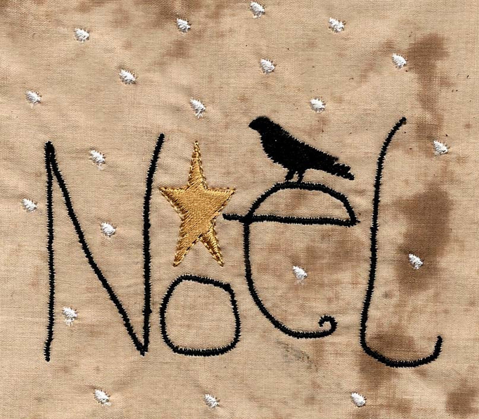 PRIMITIVE Christmas.machine Embroidery Designs - Etsy