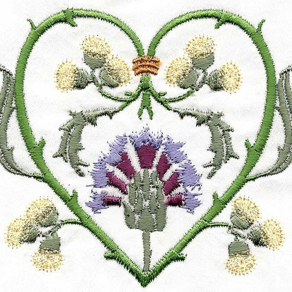 Thistle Embroidery Pattern - Etsy