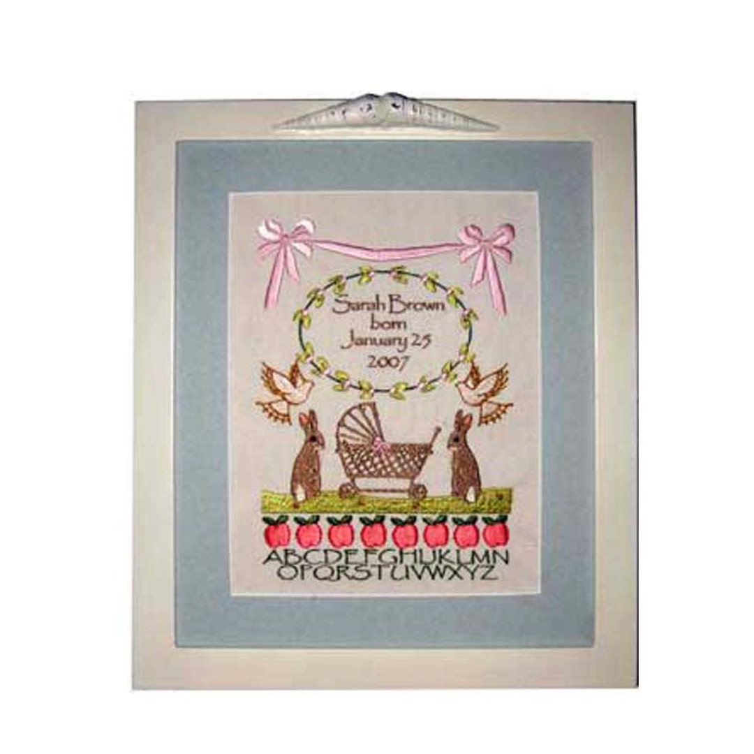 BIRTH SAMPLER 2 Machine Embroidery Design - Etsy
