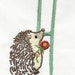 Woodland Hedgehog Font Machine Embroidery Designs - Etsy