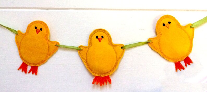 FAT CHICK BUNTING, Banner, Garland. Machine Embroidery Designs - Etsy