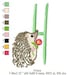 Woodland Hedgehog Font Machine Embroidery Designs - Etsy