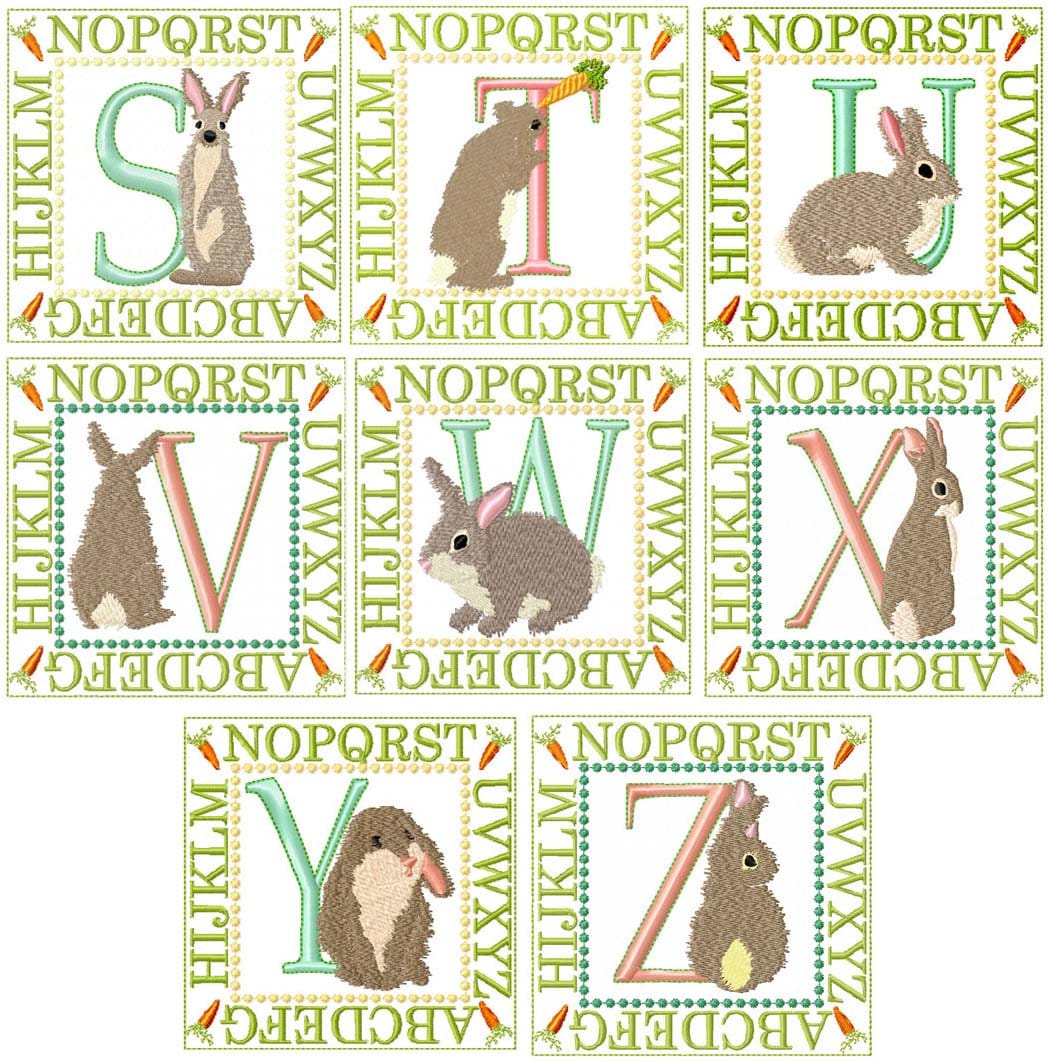 BUNNY DEAL....36 Machine Embroidery Designs - Etsy Canada