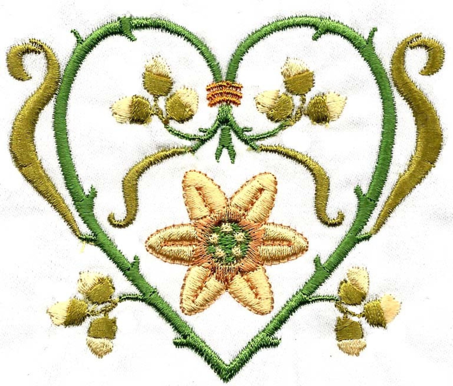 TUDOR DAFFODIL BORDERS Machine Embroidery Designs - Etsy