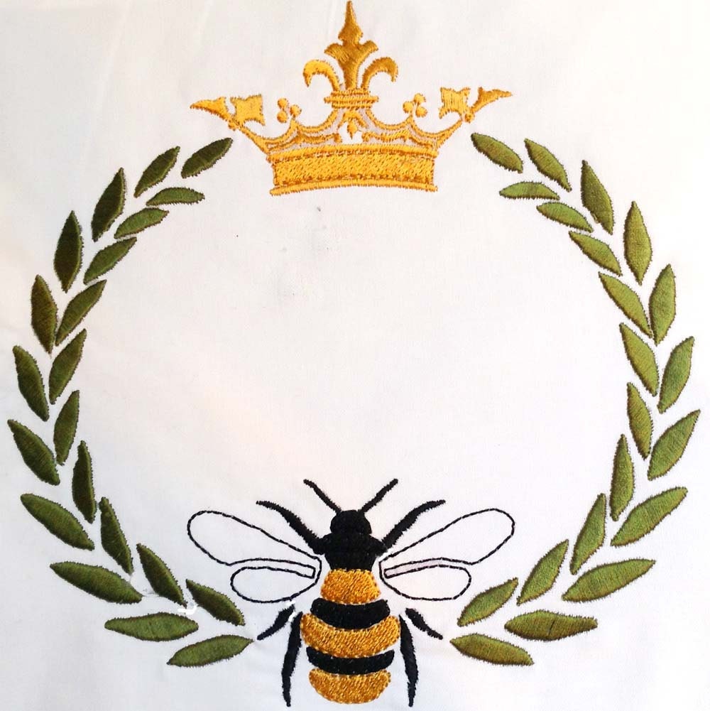 ROYAL JELLY Large Frame Machine Embroidery Design - Etsy