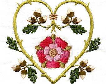 Tudor Roses Borders Set 2 Machine Embroidery Designs - Etsy