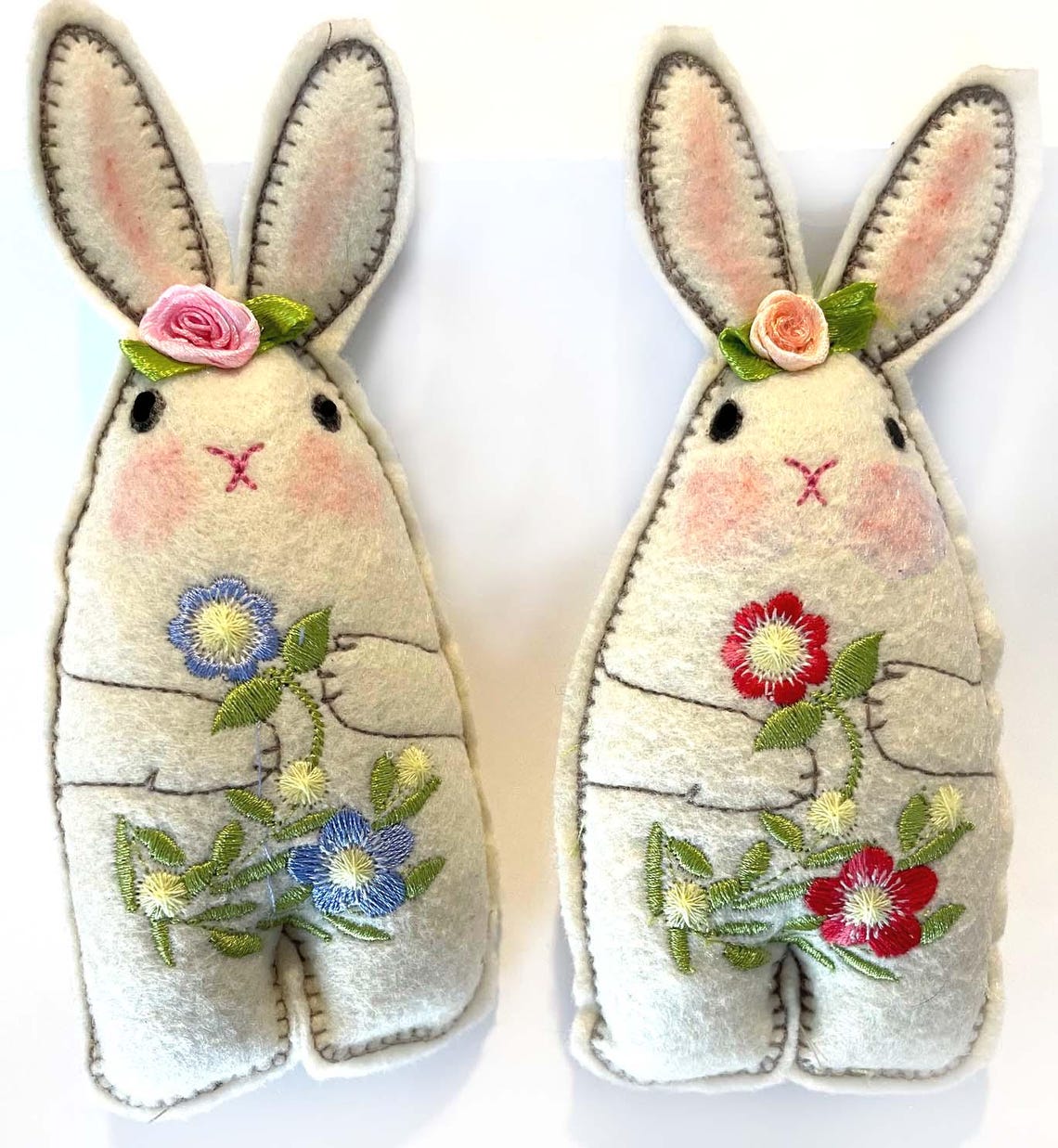 FAT EASTER BUNNY... Machine Embroidery Designs - Etsy