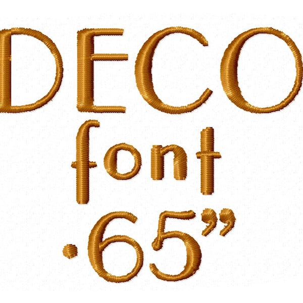 Art Deco Font - Etsy