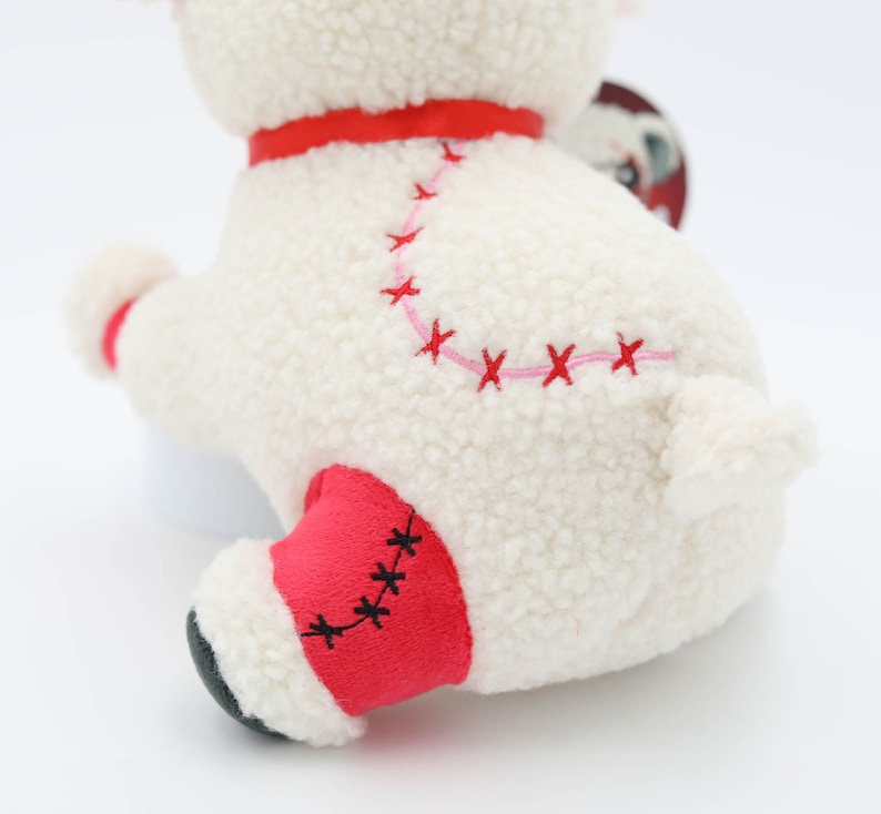 Petrifying Plushies Lamb Chop - Creepy Halloween Stuffed Animal Plushy ...