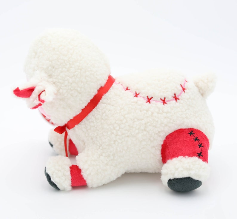 Petrifying Plushies Lamb Chop Creepy Stuffed Animal Plushy Kids Toy - Etsy