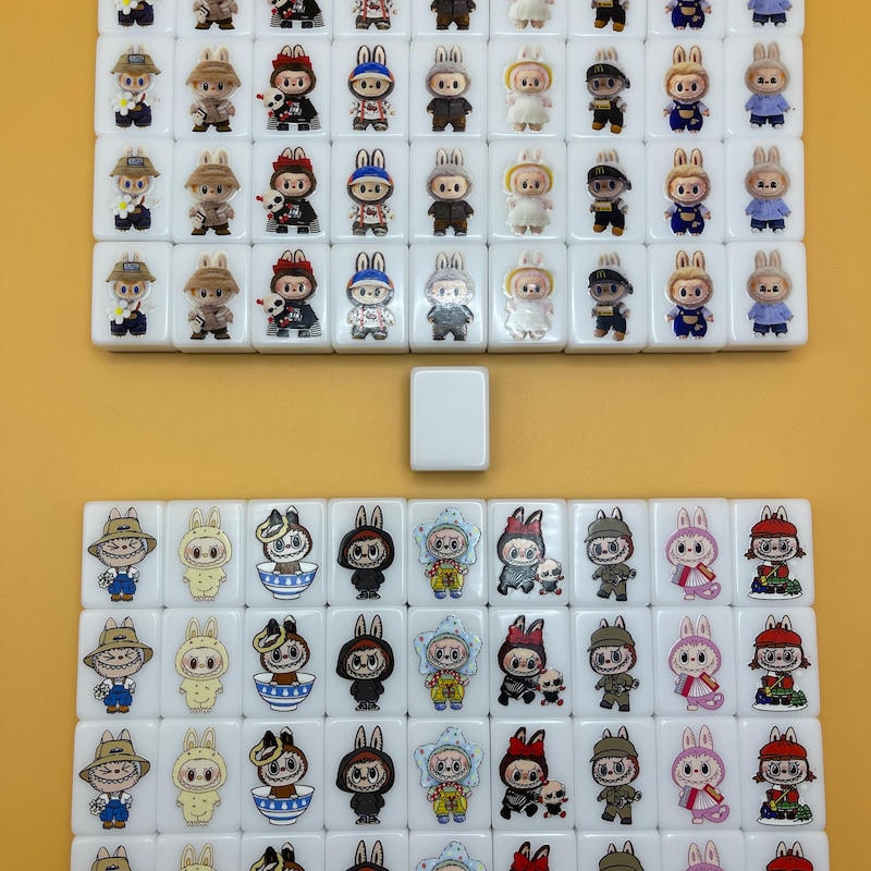 Mahjong Cartoon - Etsy