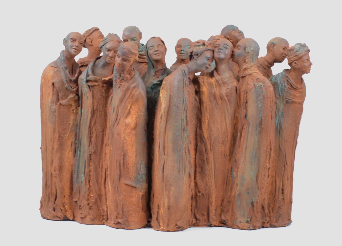 Gathering Ceramic Art Sculpture - Etsy