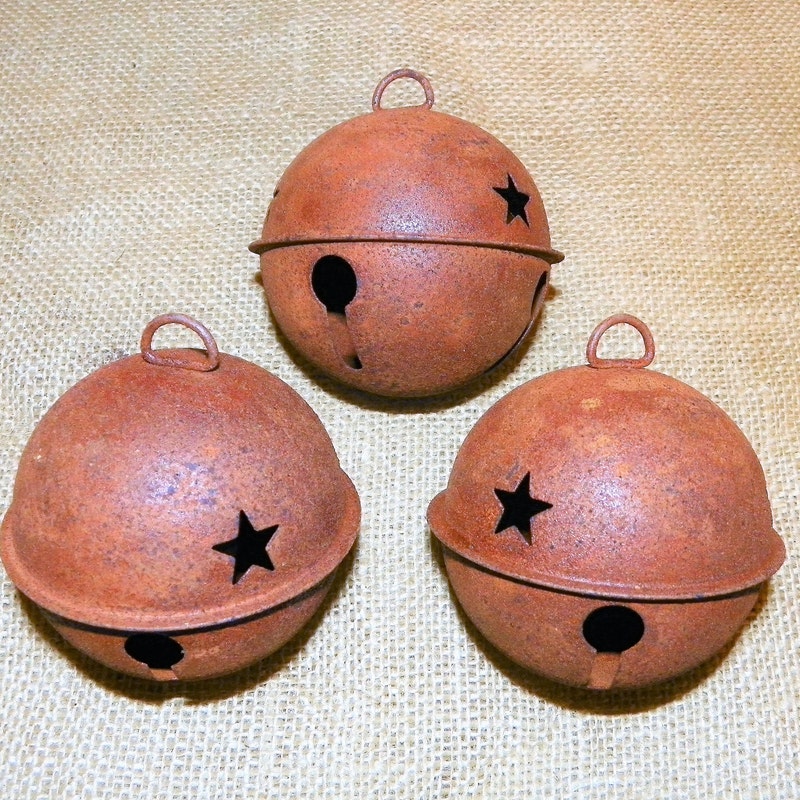 Rusty Jingle Bells - Etsy