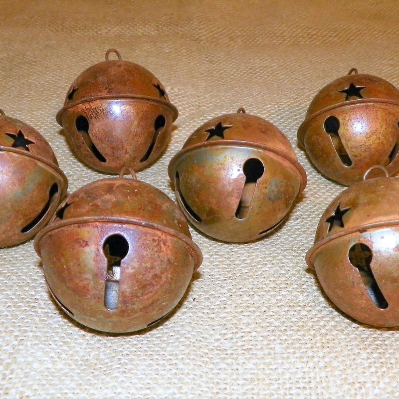 Rusty Jingle Bells - Etsy