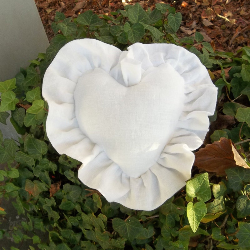 Ruffled Heart - Etsy