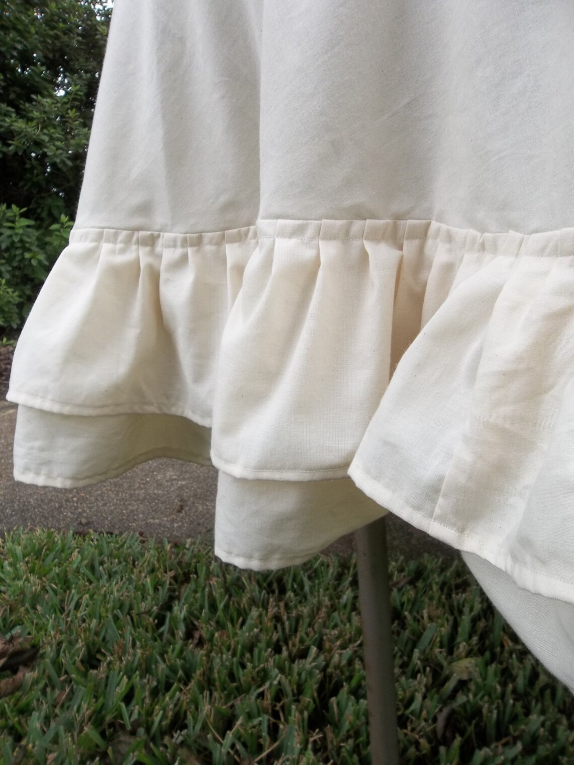 Multi Ruffle Tablecloth 72 Handmade Ruffled Tablecloth - Etsy.de