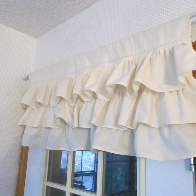 Ruffle Valance - Etsy