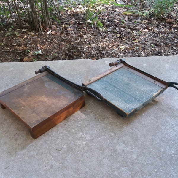 Vintage Paper Cutter - Etsy