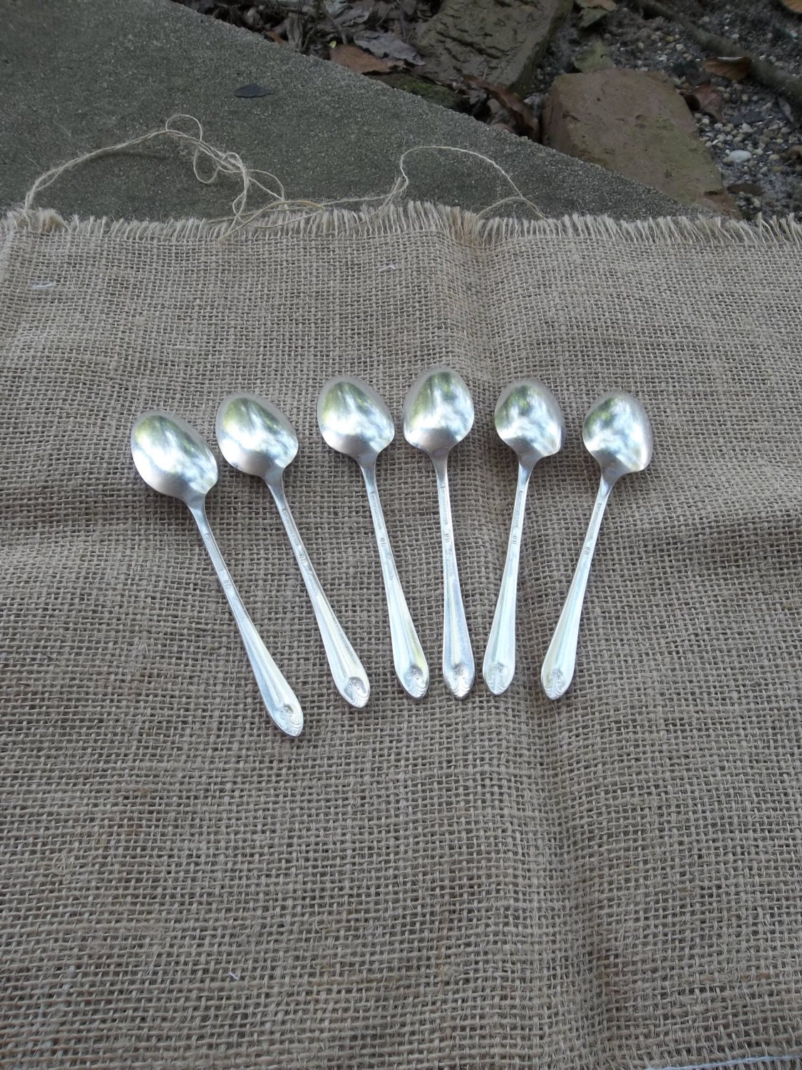 5 O'clock Spoons EXQUISITE Silver Plate Spoons Vintage - Etsy UK
