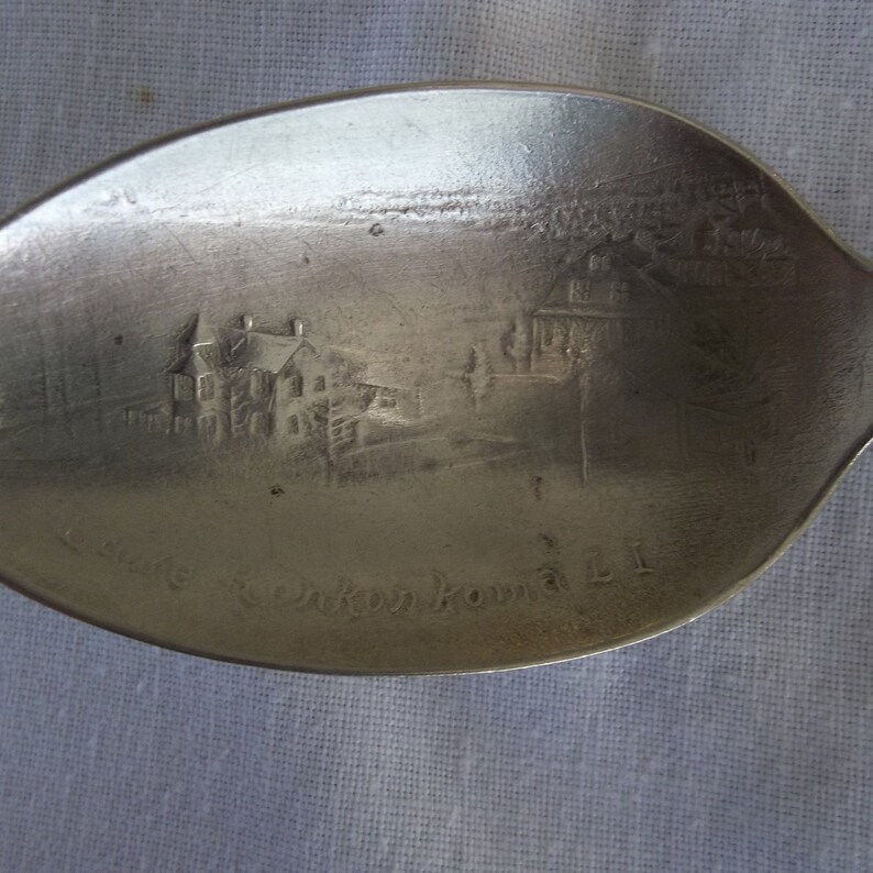 Antique Advertising Spoons Silver Plate Lake Ronkonkoma NY - Etsy