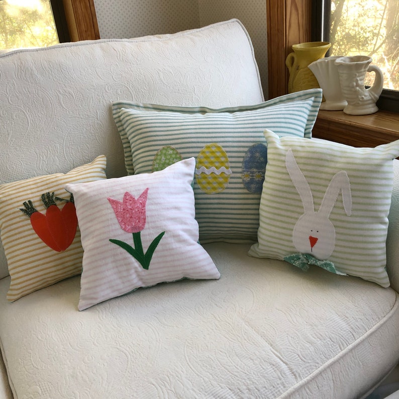 Easter Pillows Bunny Pillow Easter Decorations Spring - Etsy