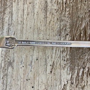 Silver Plate Ladle Bailey Banks Biddle Ladle - Silver Soup Ladle ...