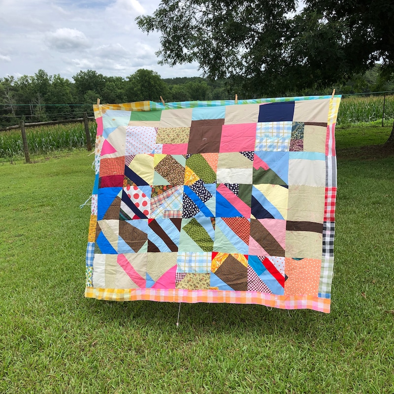 Mid Century Quilt - Etsy