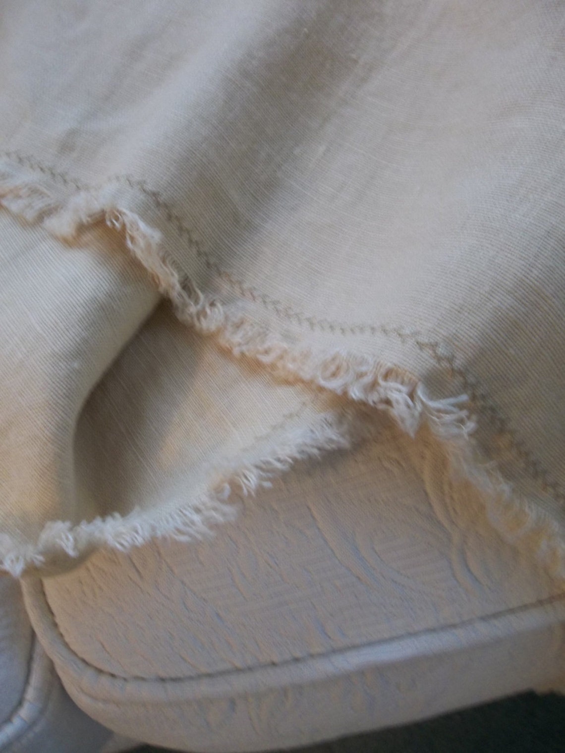 Custom Linen Throw Personalized Frayed Edge Linen Blanket - Etsy