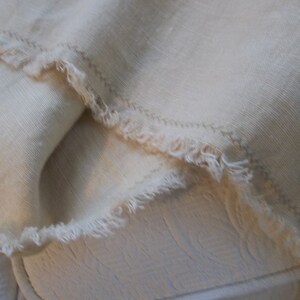 Custom Linen Throw Personalized Frayed Edge Linen Blanket Custom Linen ...