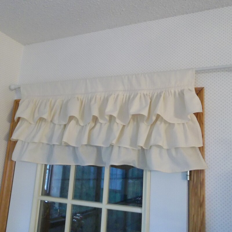 Ruffled Valance - Etsy