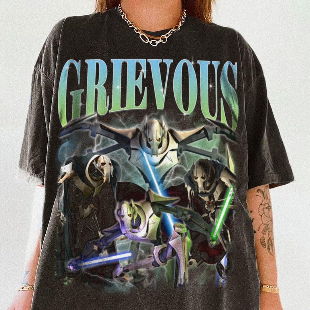 General Grievous Revenge of the Sith Vintage T-shirt - Jedi Sith ...
