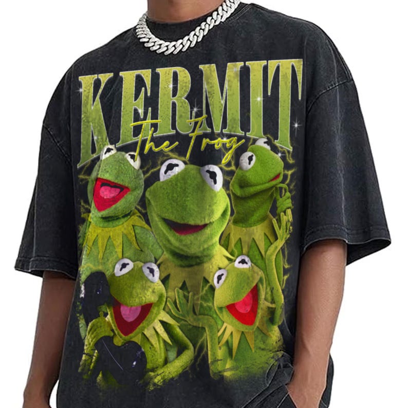 Kermit the Frog Comfort Colors T-shirt, Disneyworld Unisex Tee - Etsy
