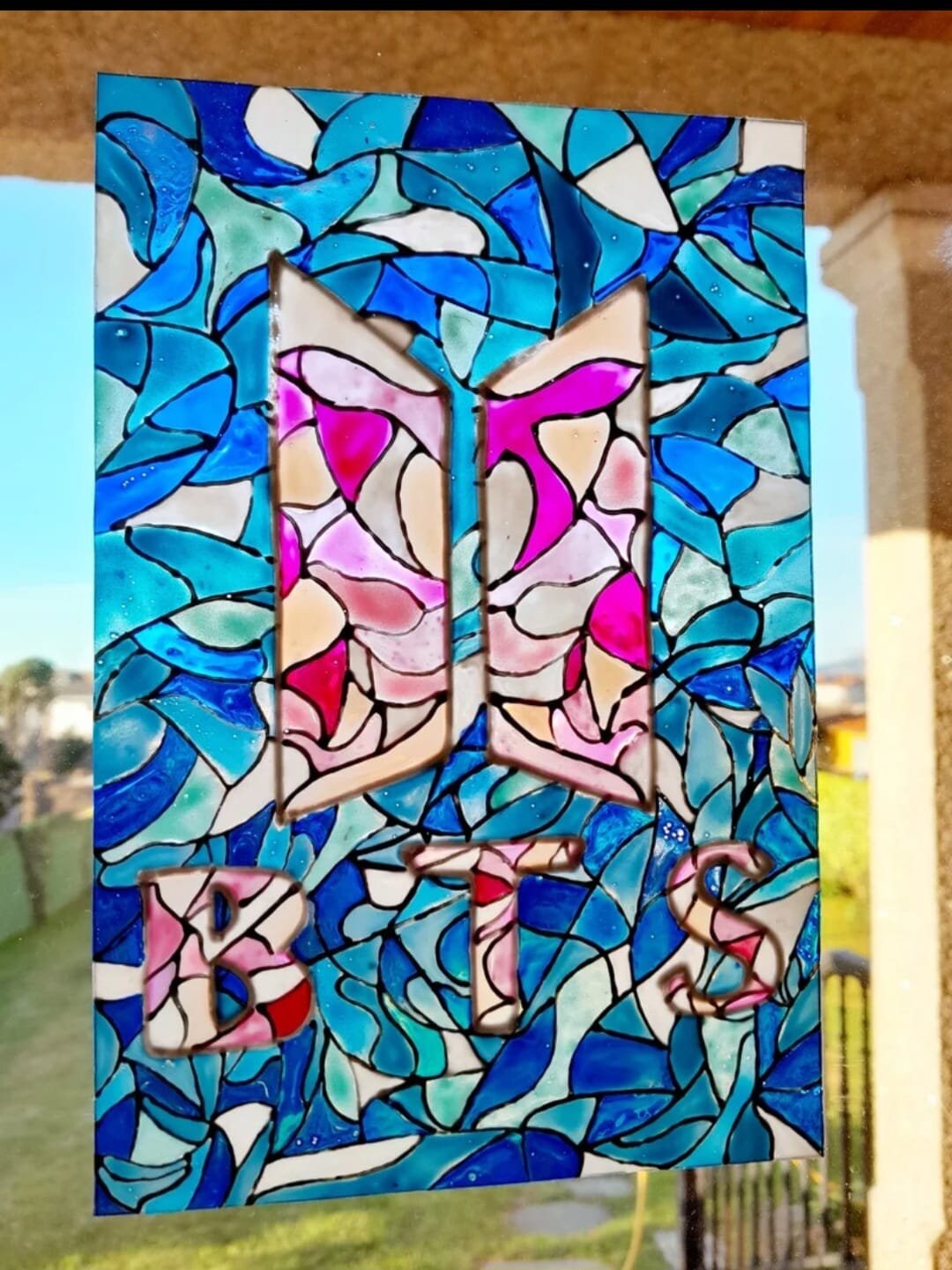 BTS Window Cling, BTS Logo, Window Sticker, Army, Bts Collage, Jimin ...