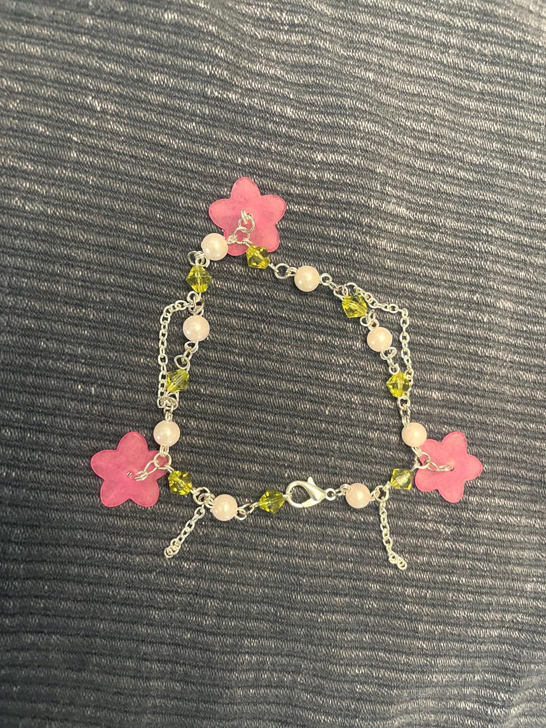 Cottagecore Flower Bracelet - Etsy